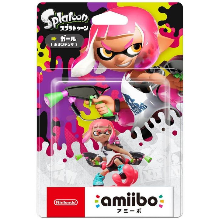 Nintendo Amiibo Inkling Girl Splatoon Series